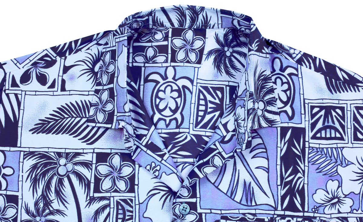 LA LEELA Shirt Casual Button Down Short Sleeve Beach Shirt Men Aloha ...